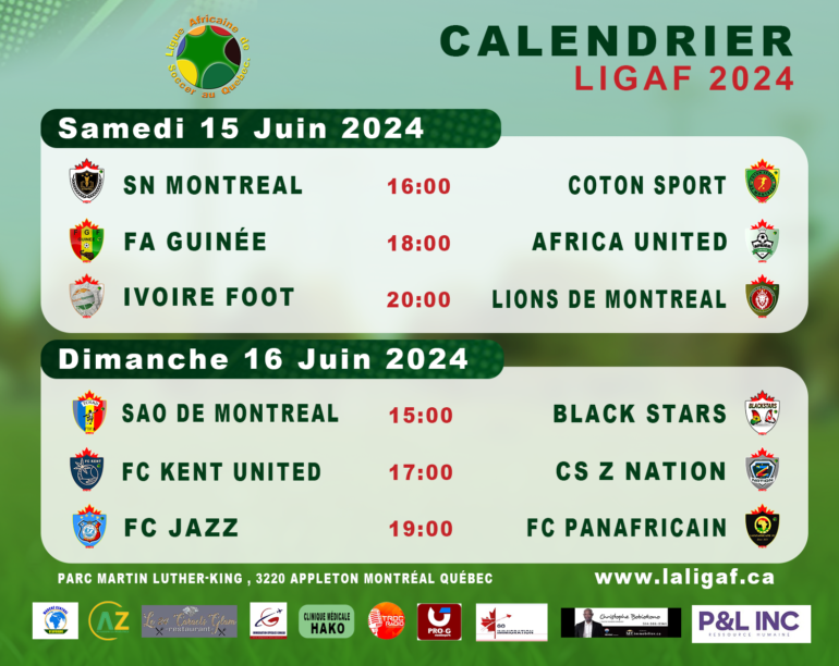 LIGAF2024: Découvrez le programme palpitant de la 5e Journée de la ...